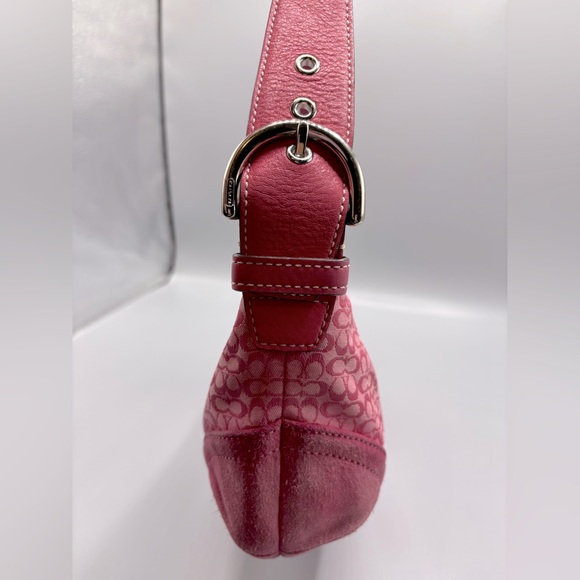 Coach | Bags | Coach Pink Mini Vintage Hobo | Poshmark